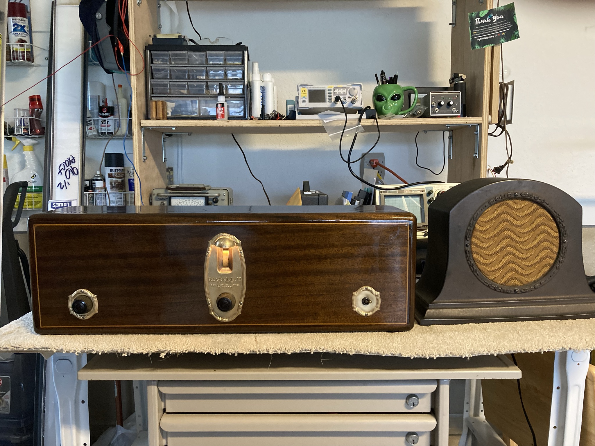 1928 RCA Radiola 18 – Henson Brothers Old Tyme Radios